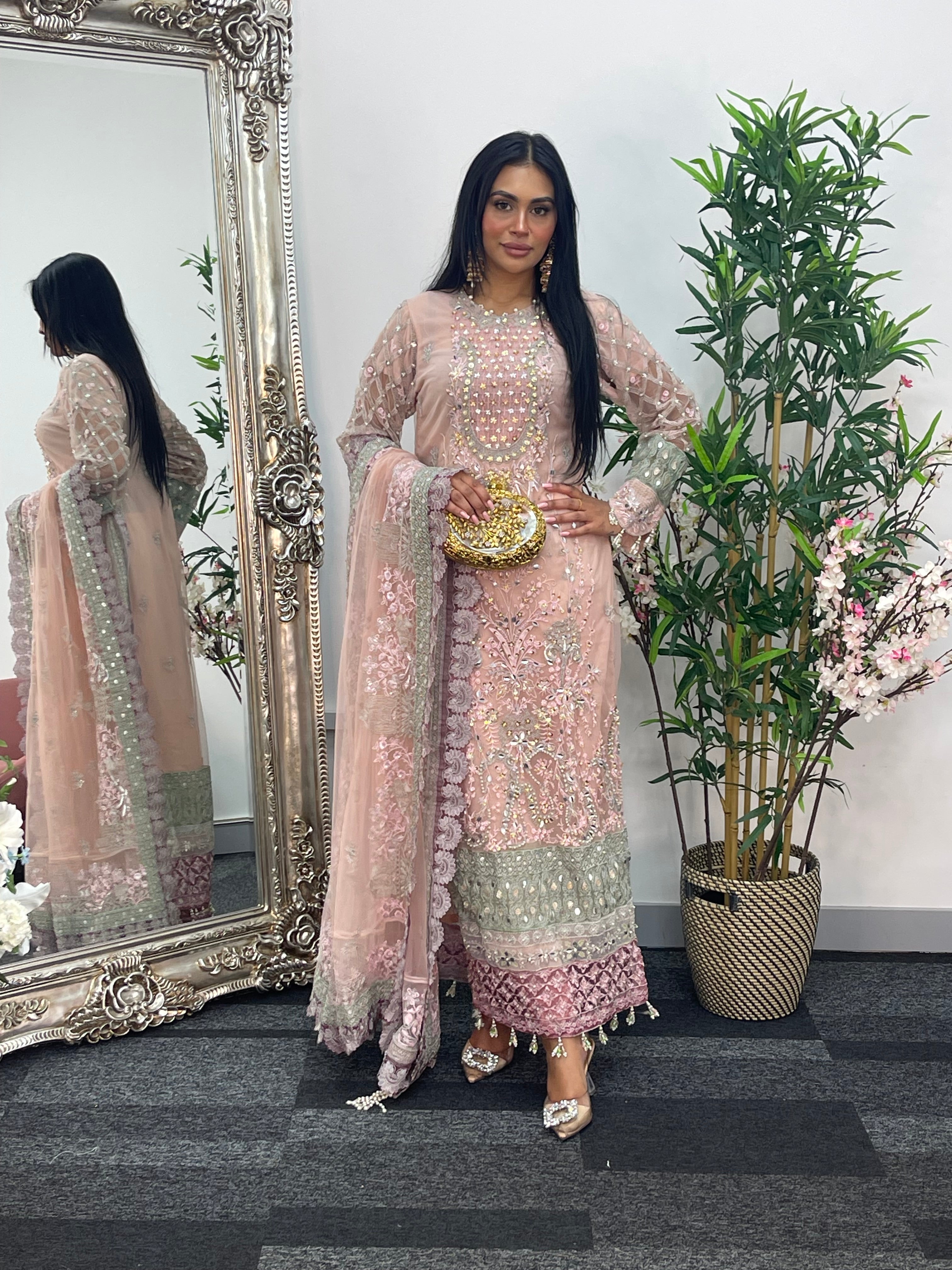 Maha - Pink - R – Gul Arfan